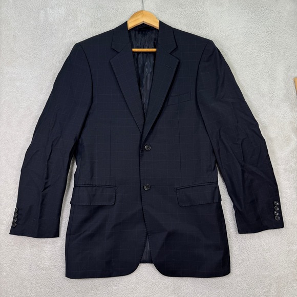 Baroni | Suits & Blazers | Baroni Super 5s Wool Mens 38r Navy ...